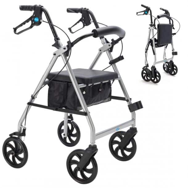 Rollator 4 roues Dolomite Brass - Oplus Médical